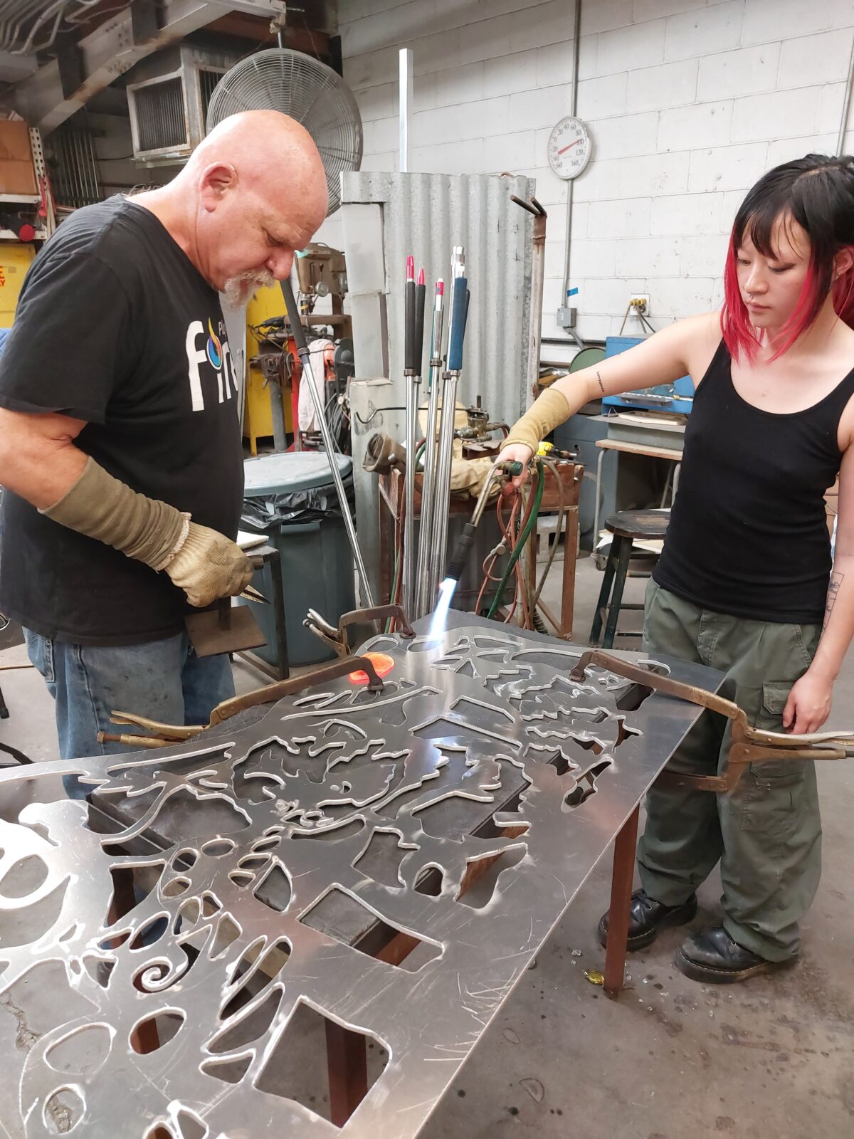 Collaborative public art installation at UCSD Update and other news Stone and Glass